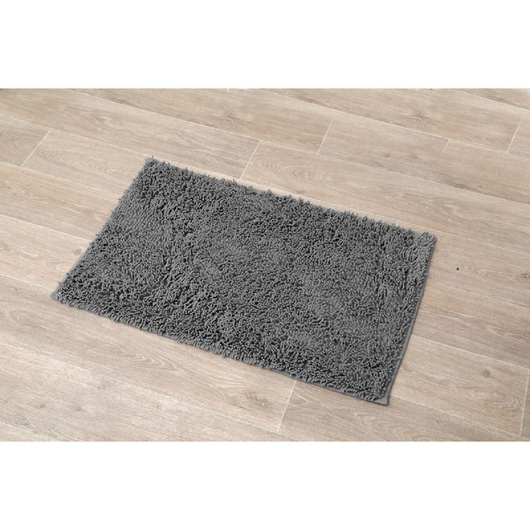 Tendance Kupatilski Tepih 50x80cm Mikrofiber Mat Siva 7742180