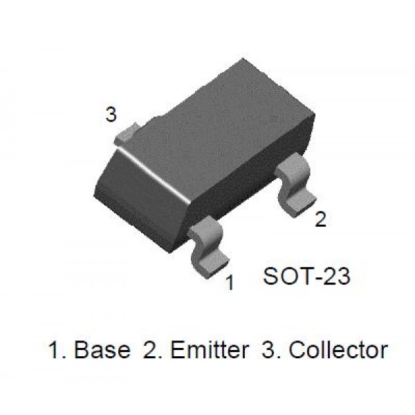 Tranzistor BC807 (5B - smd code)