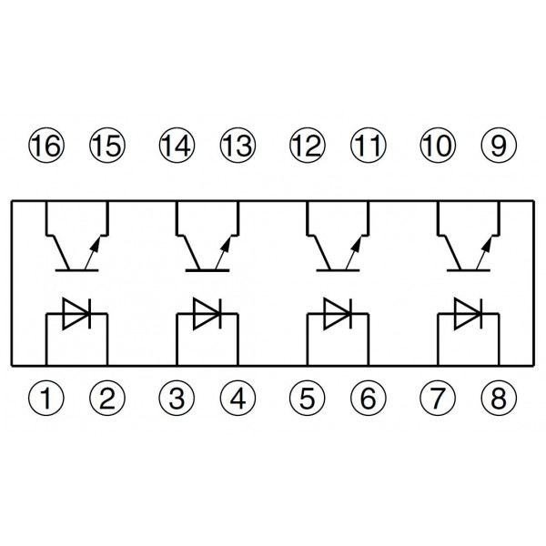 IC Optokapler PC847