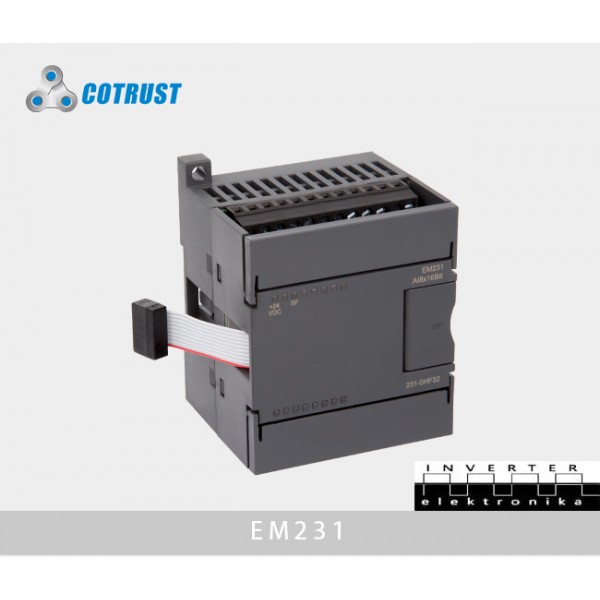 PLC CTS7-200 MODUL Analogni EM231 4xAnalogni ulaz, 0-20mA i ±10V 12bit preciznost