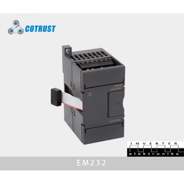 PLC CTS7-200 MODUL Analogni EM232 2xAnalogni izlaz, 0-20mA i ±10V 12bit preciznost