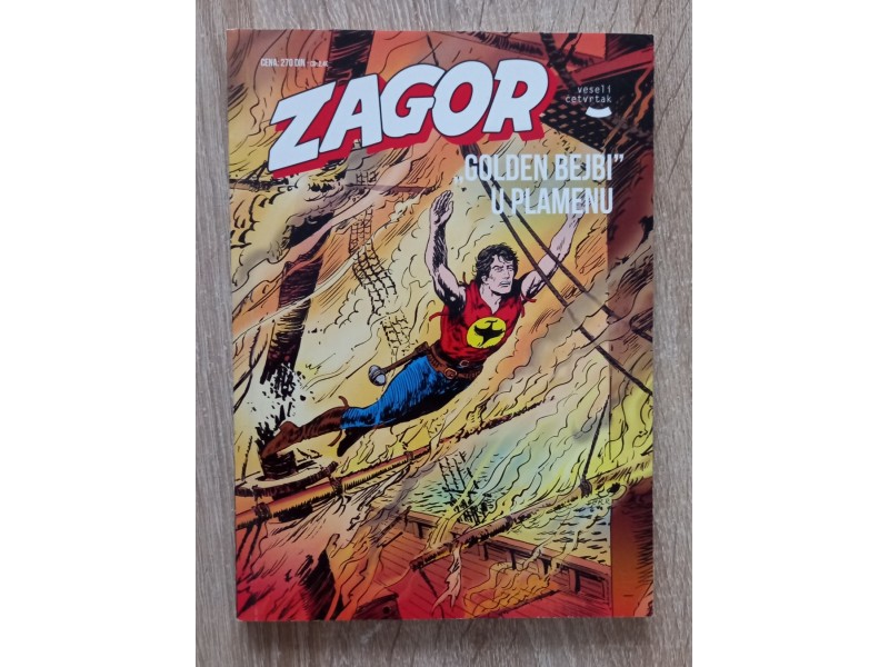 Zagor VČ br. 124 Golden bejbi u plamenu