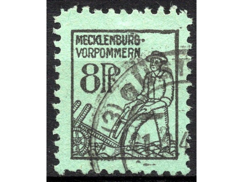 Nemačka 1945. Mecklenburg-Vorpommern