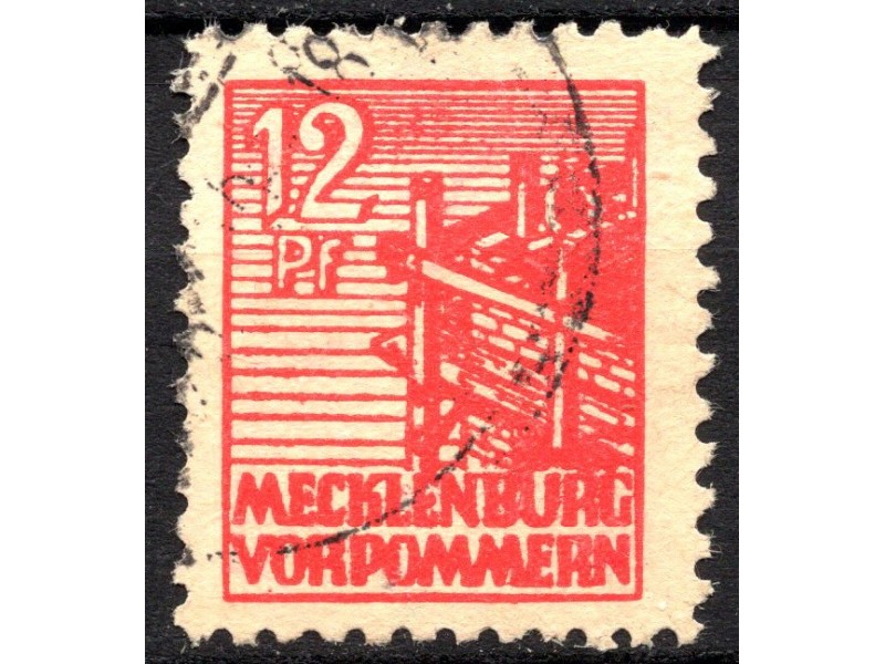 Nemačka 1946. Mecklenburg-Vorpommern