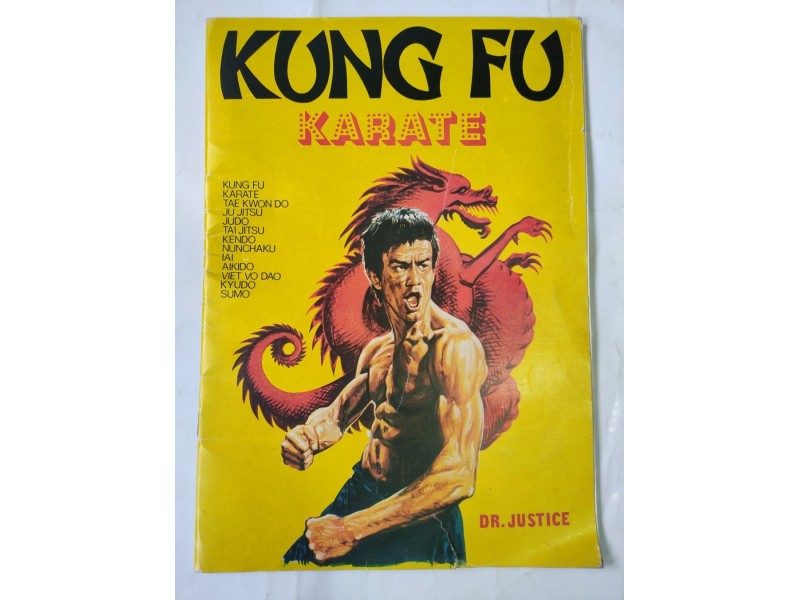 Album sa sličicama - Kung Fu Karate