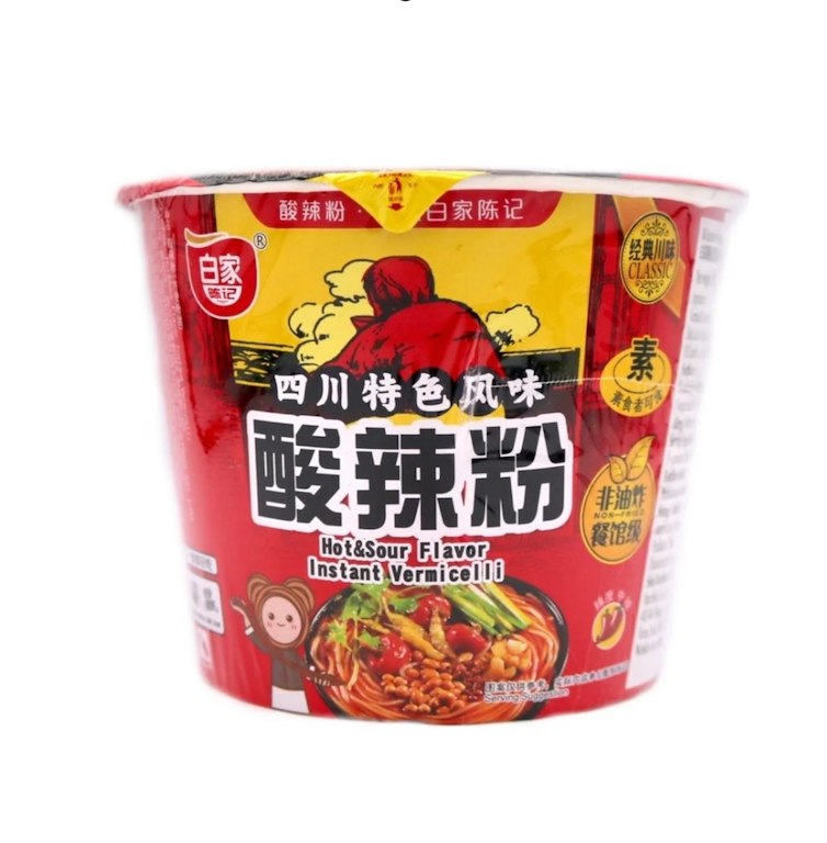 Baijia kiselo ljute nudle od krompira 105g
