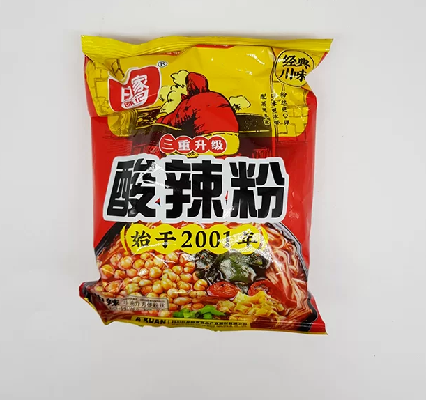Baijia kiselo ljute nudle od slatkog krompira 105g