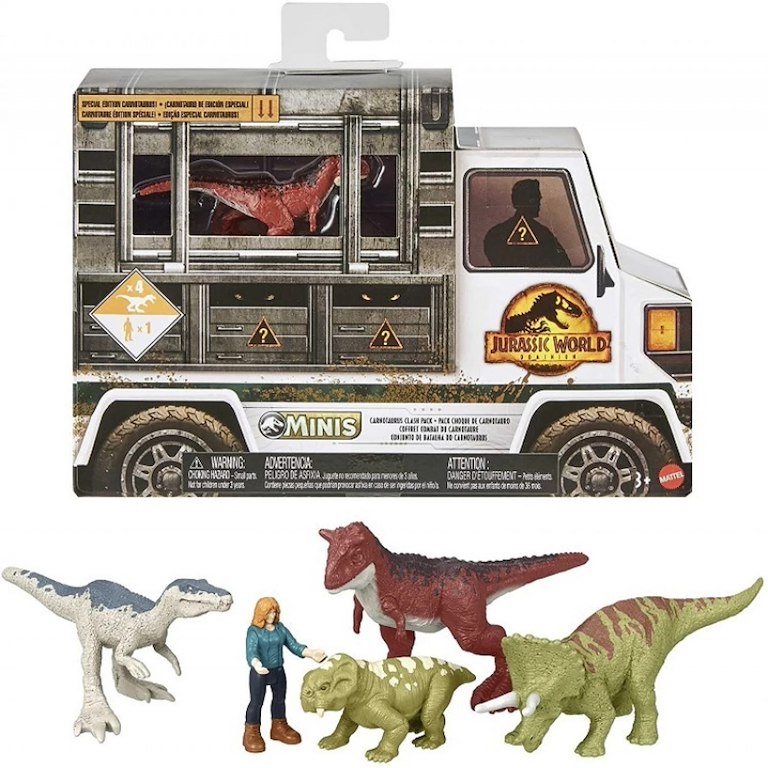 JURASSIC WORLD FIGURE MINIS SURPRISE 5PCS