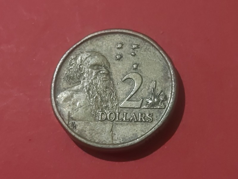 Australija - 2 dollars 1989 god