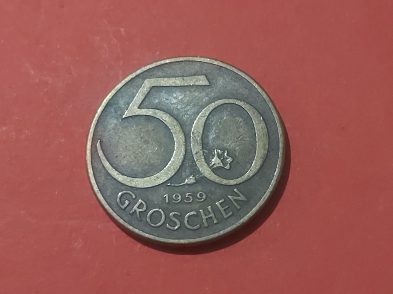 Austrija - 50 groschen 1959 god