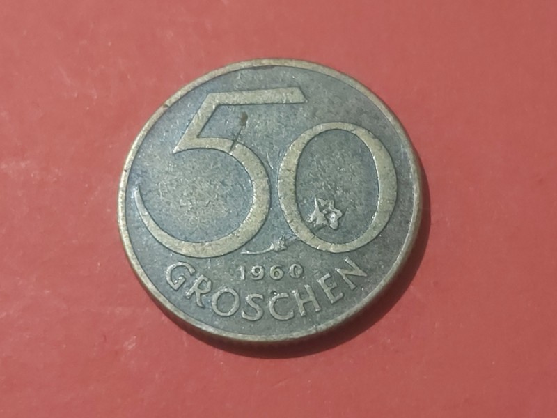 Austrija - 50 groschen 1960 god