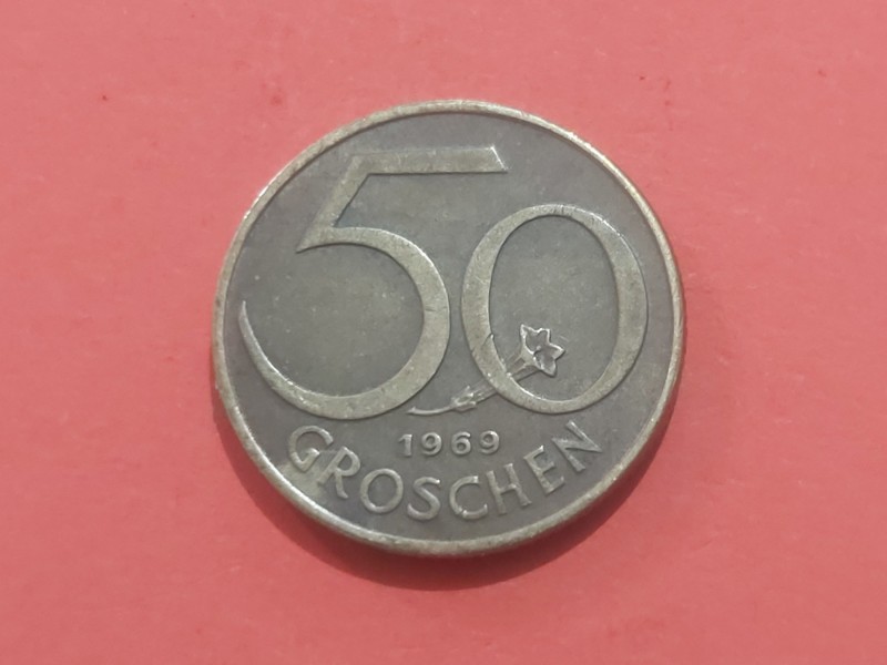 Austrija - 50 groschen 1969 god