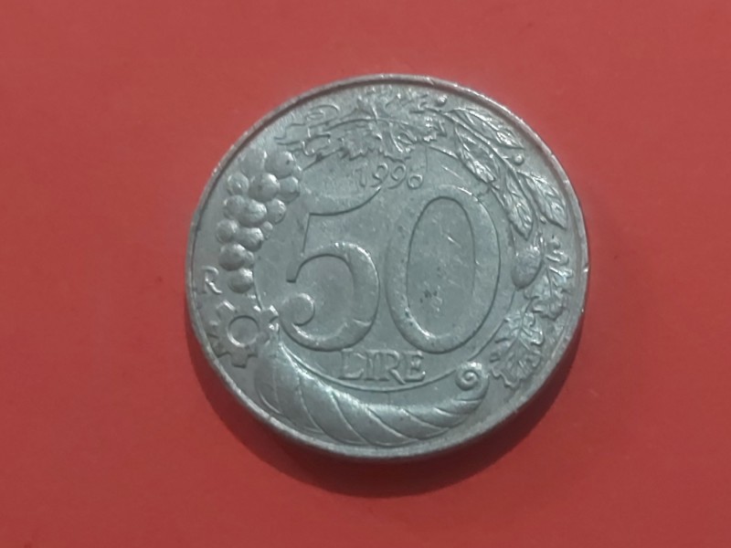 Italija - 50 lira 1996 god