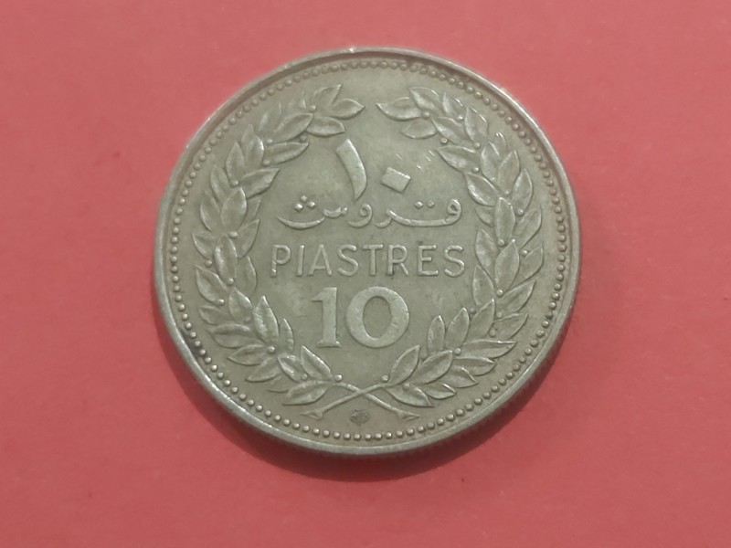 Liban - 10 piastres 1972 god