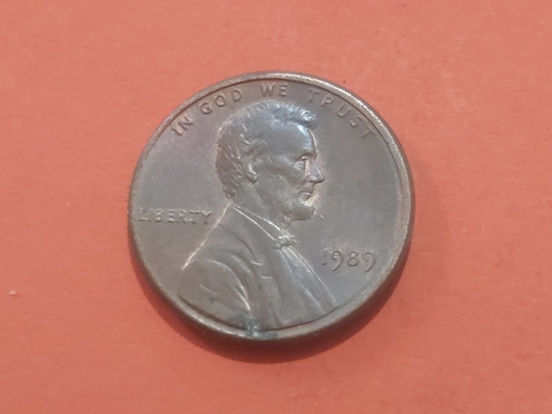 USA - one cent 1989 god