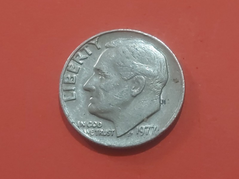 USA - one dime 1977 god P