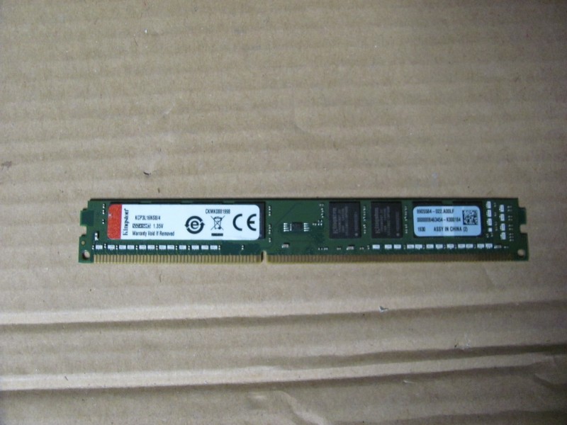 KINGSTON 4GB DDR3 memorije 1600Mhz Low voltage