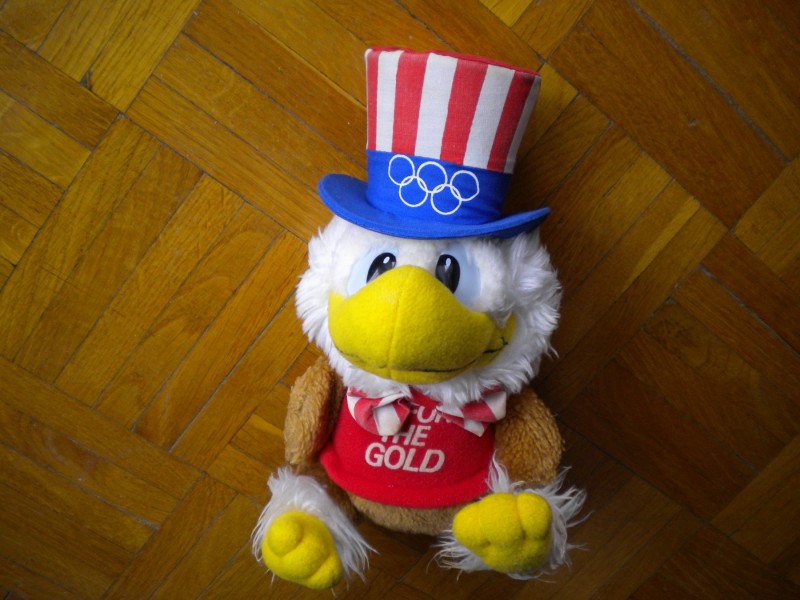 Sam the Eagle USA LA 1984 OLYMPIC GAMES, maskota