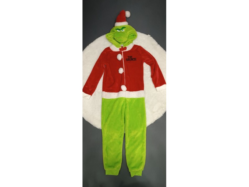 **THE GRINCH plisana pidzama 7/8**