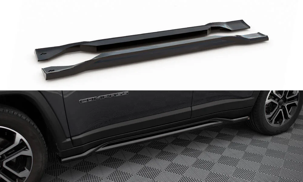 Side Skirts Diffusers Jeep Compass Limited Mk2 Facelift