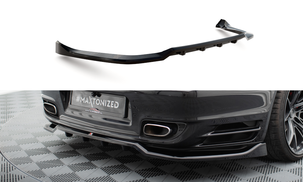 CENTRAL REAR SPLITTER (WITH VERTICAL BARS) PORSCHE 911 TURBO 997
