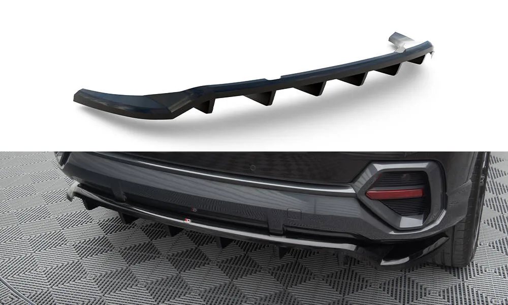 CENTRAL REAR SPLITTER (WITH VERTICAL BARS) AUDI Q3 SPORTBACK F3