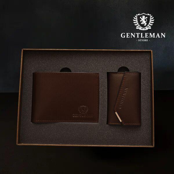 APS09 | GOLD SET FUTROLA ZA KLJUČEVE + NOVČANIK GENTLEMAN