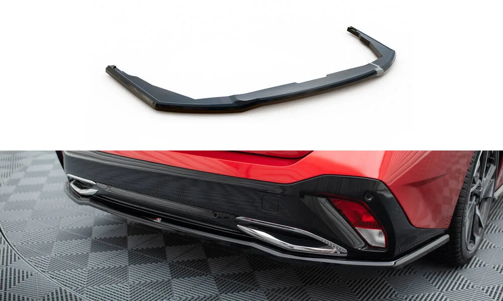CENTRAL REAR SPLITTER PEUGEOT 308 MK3