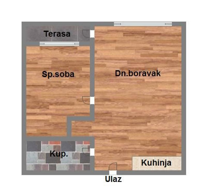 Odlična izgradnja na Telepu! -41m2