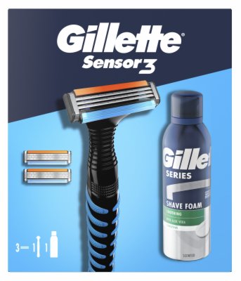 POKLON PAKET SENS 3 + PENA 200ML GILLETTE
POKLON PAKET SENS 3 + PENA 200ML GILLETTE