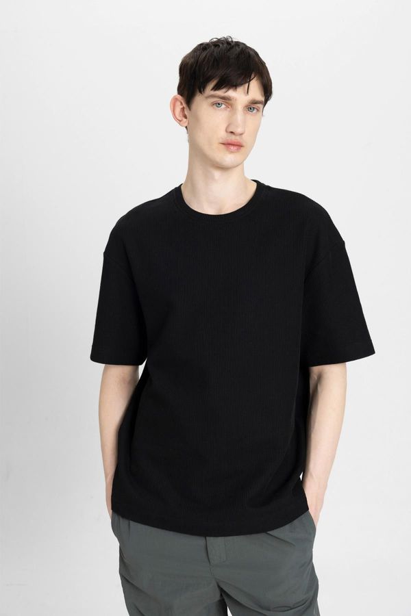 DEFACTO RELAX FIT CREW NECK SHORT SLEEVE T-SHIRT