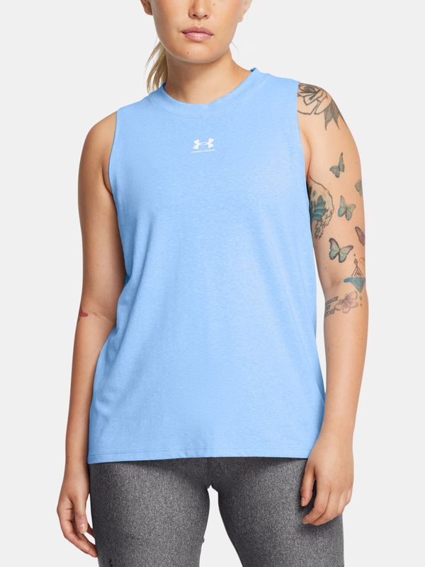 UNDER ARMOUR WOMEN'S TANK TOP UA RIVAL MUSCLE TANK - WOMEN