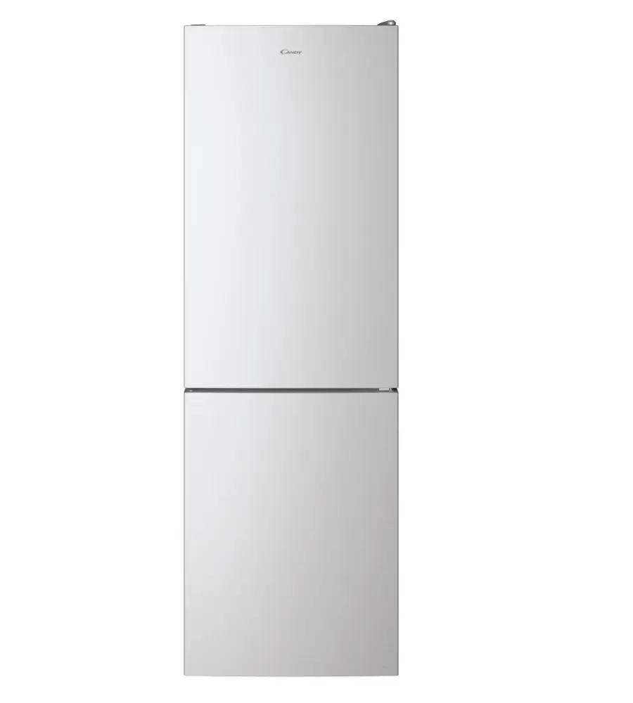 Candy CCE3T618ES Kombinovani frižider, 222l/119l, NoFrost, Srebrni