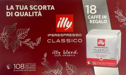 illy Iperespresso CLASSICO 108/1 ( 6X18)