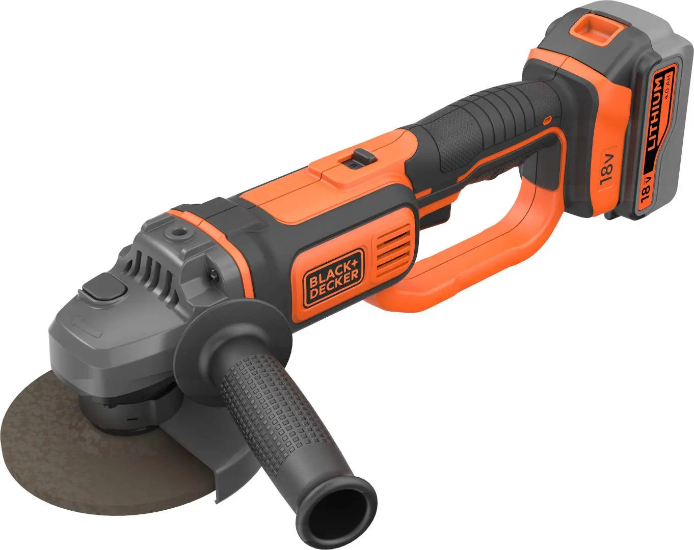 BLACK&DECKER Akumulatorska ugaona bruslica BCG720M1 narandžasta