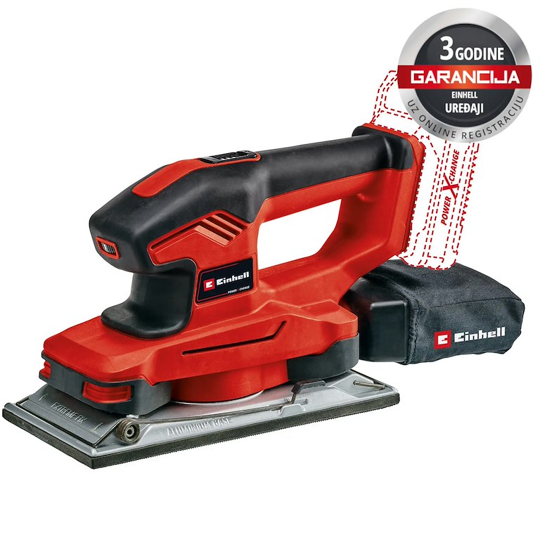 EINHELL Akumulatorska vibraciona brusilica TE-OS 18/230 Li-Solo