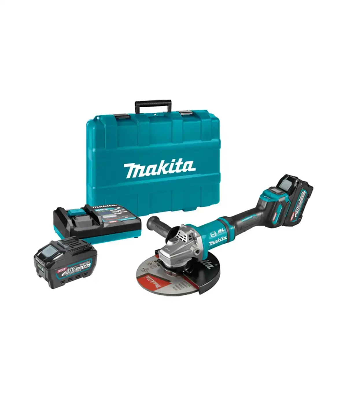 Makita akumulatorska ugaona brusilica Ga038Gt201 Ksgt 40V 230 mm