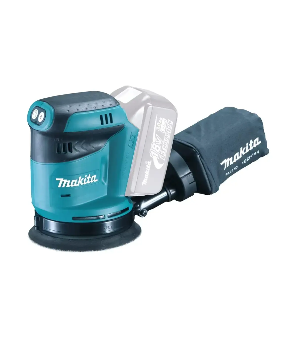 Makita akumulatorska ekscentrična brusilica Dbo180Z