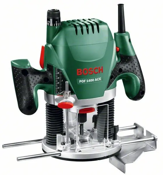 Bosch POF 1400 ACE glodalica za drvo + set glodala 6 komada, 1.400W 060326C801