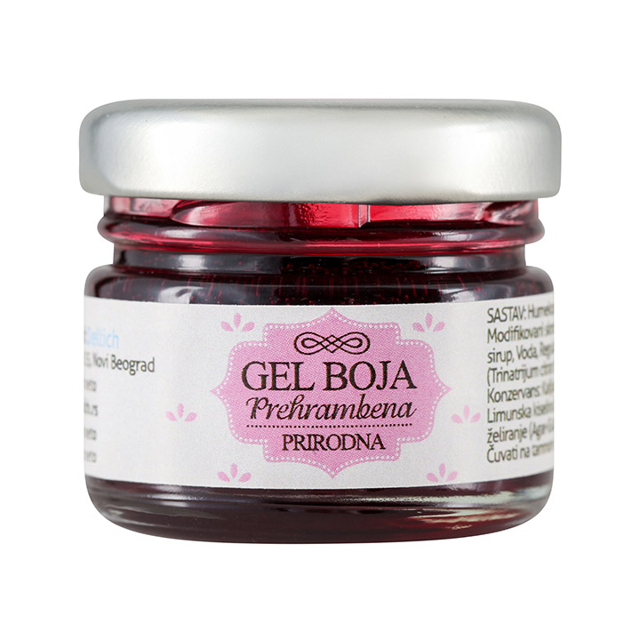 Prirodna roze gel boja