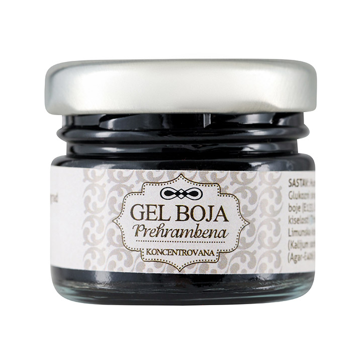 Crna gel boja