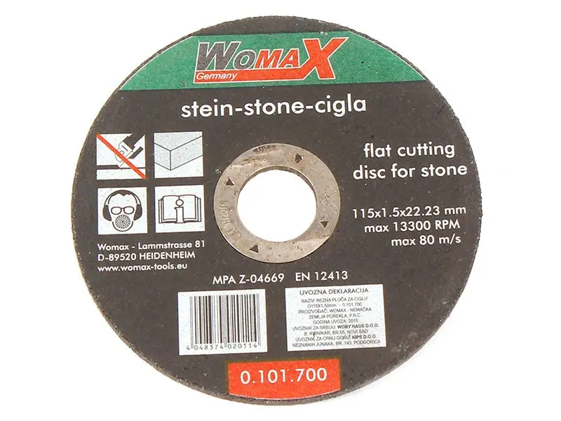 WOMAX Rezna ploča, FI230x3.20mm