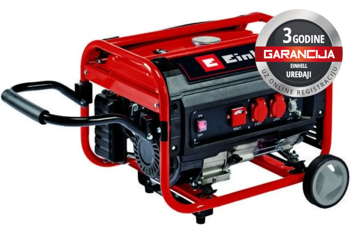 EINHELL Benzinski agregat za struju tc-pg 25/1/e5 crni