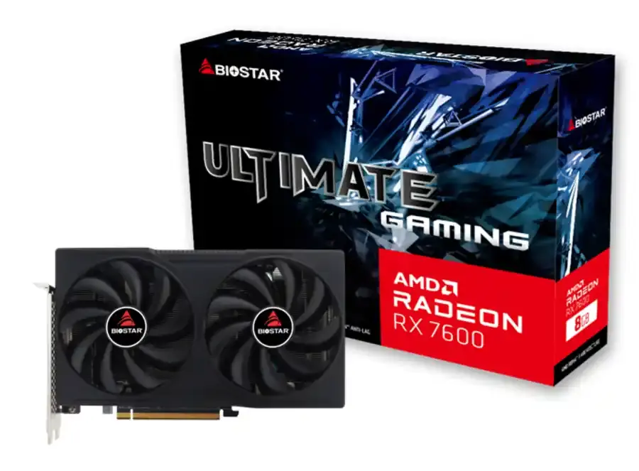 Biostar Grafička karta RX7600, 8GB DDR6, 128bit, HDMI, 3DP