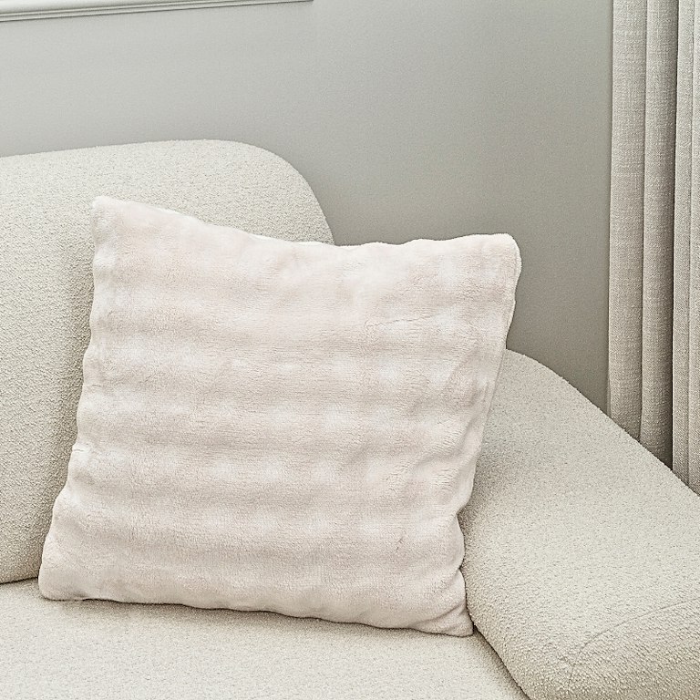 Dekorativna jastučnica SOFT WAVE 45x45 - Beige