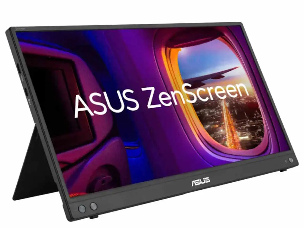 ASUS prenosni monitor ZenScreen MB16AHV 15.6"/IPS/1920x1080/60Hz/5ms GtG/mini HDMI,USB Cx2/prenosni/crna