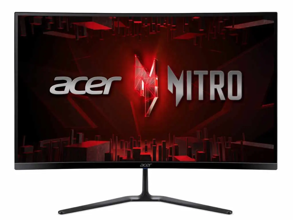 ACER gaming monitor Nitro ED270X2bmiipx 27"/VA,zakrivljen/1920x1080/240Hz/1ms VRB/HDMIx2,DP/Freesync/crna/UM.HE0EE.208