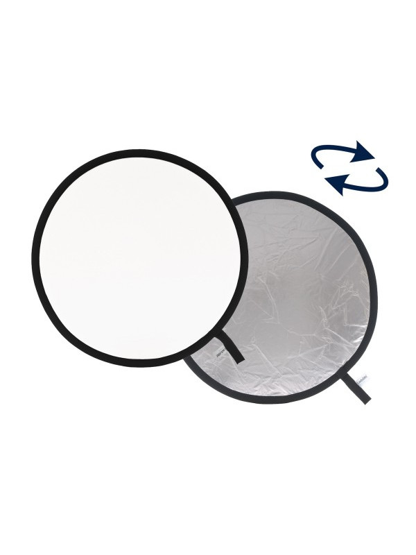 LASTOLITE LL LR4831 COLLAPSIBLE REFLECTOR 120CM SILVER/WHITE