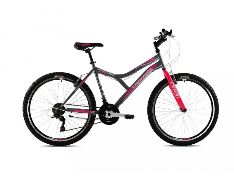 CAPRIOLO Bicikl MTB DIAVOLO 600/18HT sivo-roze