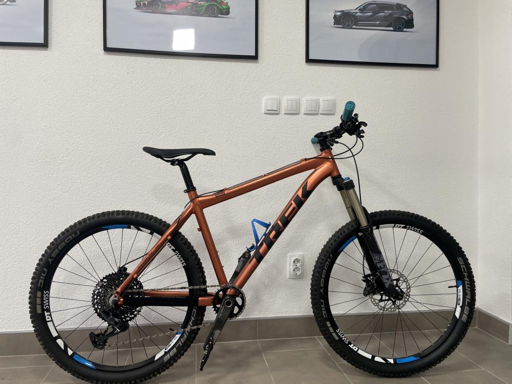 Trek Orange Hard Trail